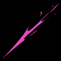 Animated illustration of slash effect | UGOKAWA