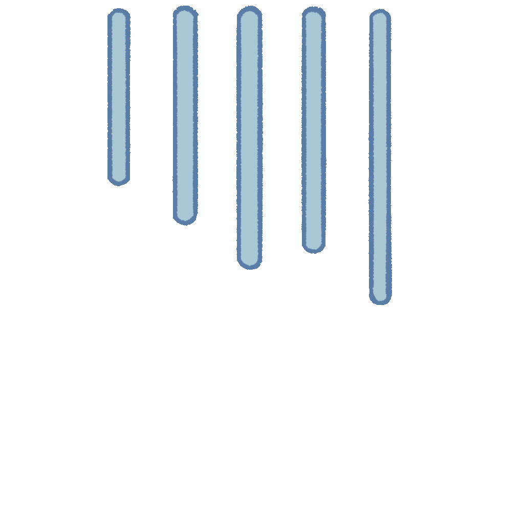 ガーンの漫符の動くイラスト | うごかわっ